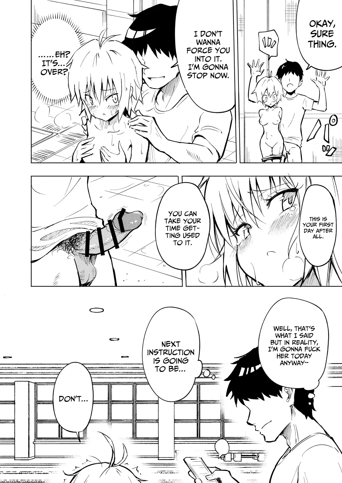Sex Smartphone Harem Academy 1 3 Page 50 Nhentai Hentai Doujinshi